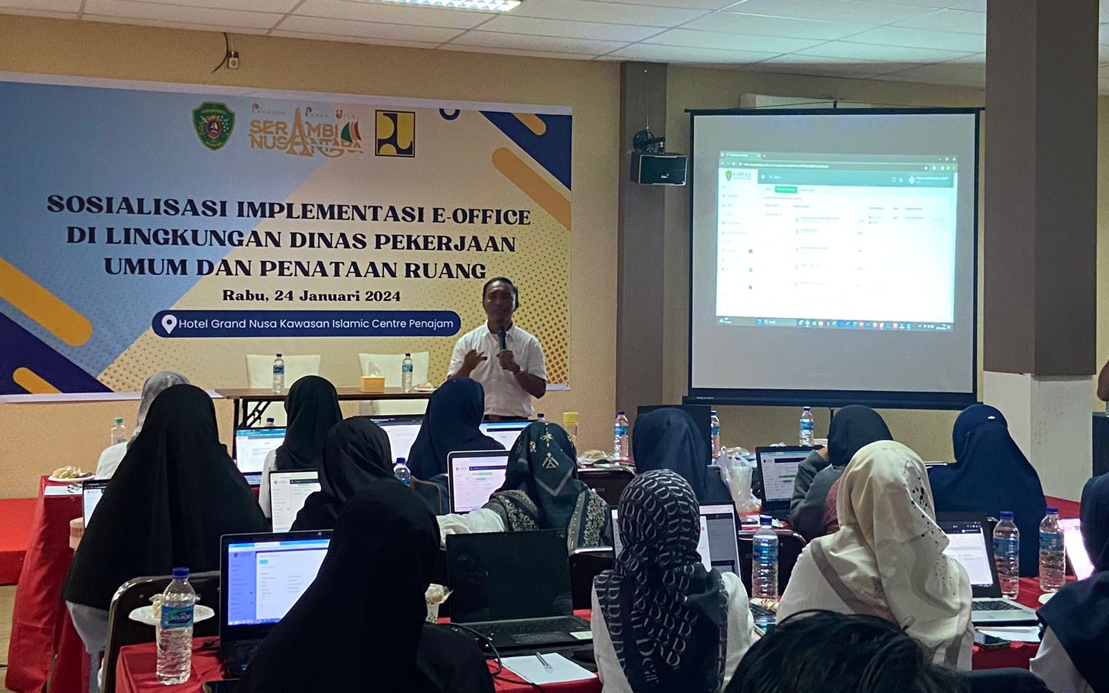 Diskominfo PPU Lakukan Pendampingan Layanan E-Office untuk PUPR - Editorial Kaltim