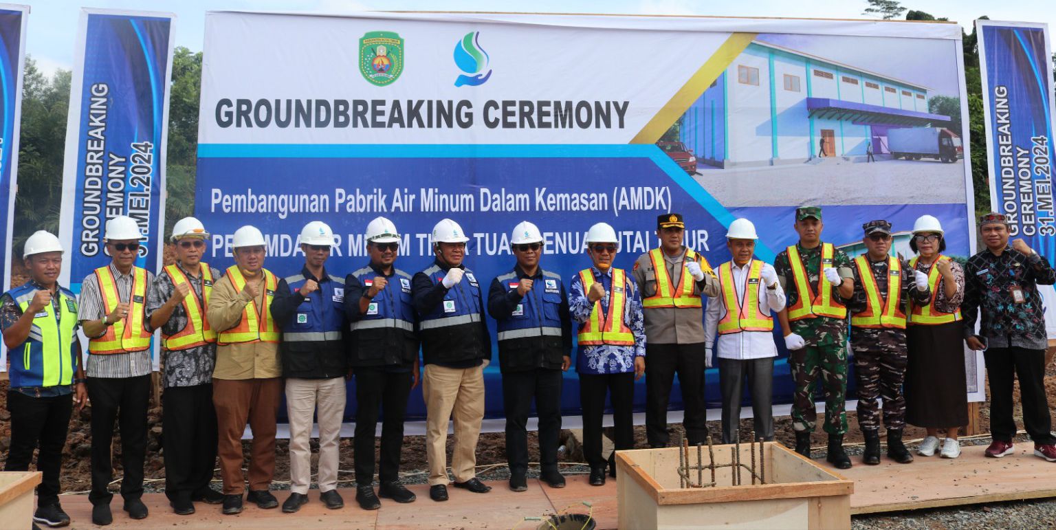 Peletakan Batu Pertama Pabrik AMDK, Harapan Baru untuk Pendapatan ...